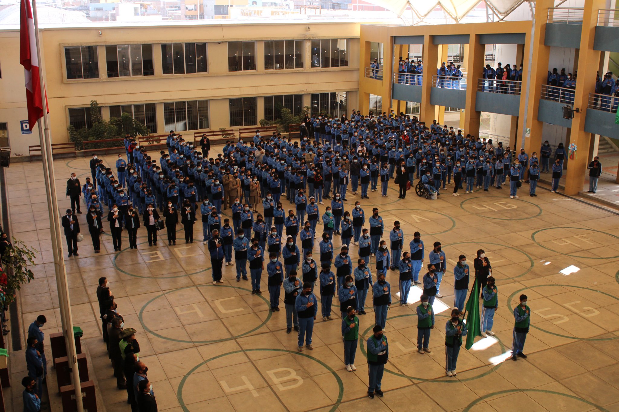 Gran Unidad Escolar conmemora 69 años - Diario EP - Perú