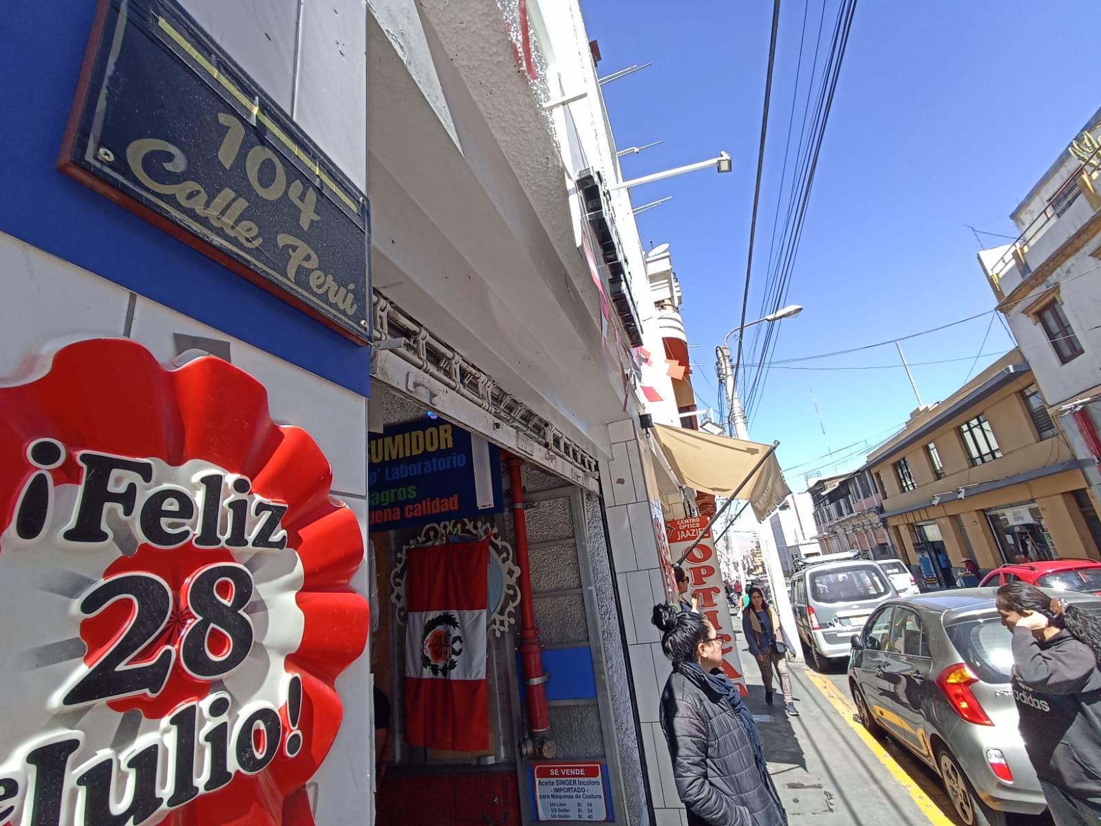 Los cambios de nombre de la calle Perú