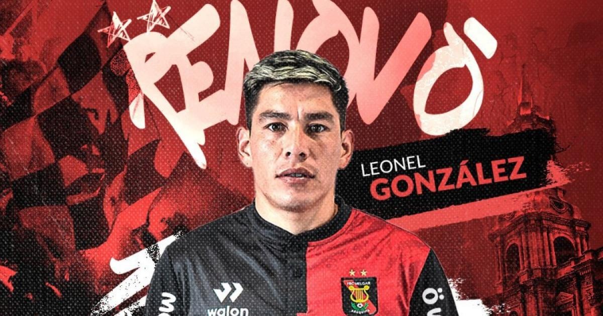 Leonel González renovó con FBC Melgar por tres años