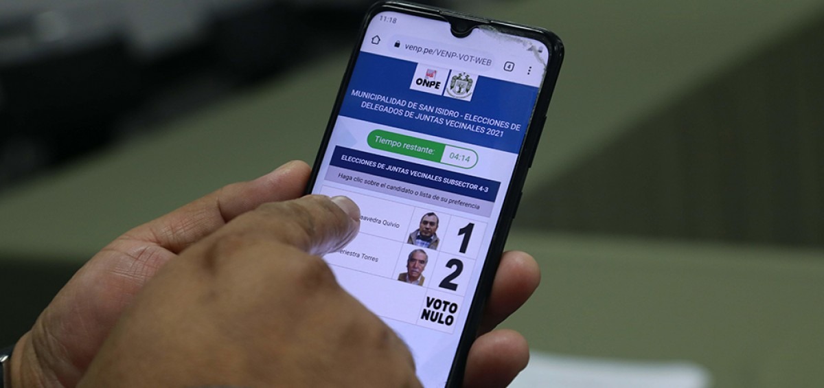 JNE definirá en diciembre si se implementa el voto digital en 2026